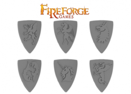 Fantasy Knight Shields (12pcs.)