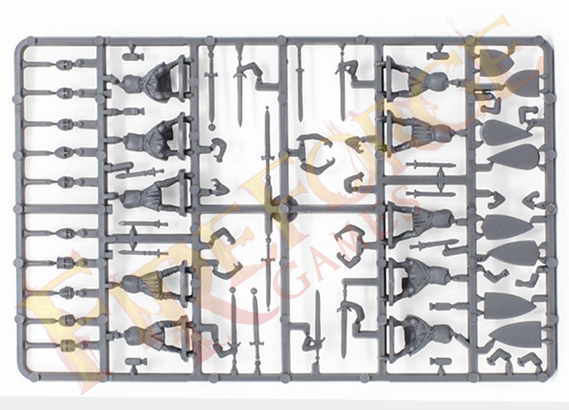 Foot Knights XI-XIIIc. Sprue